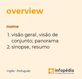 Que Significa Overview En Ingles - Infoupdate.org
