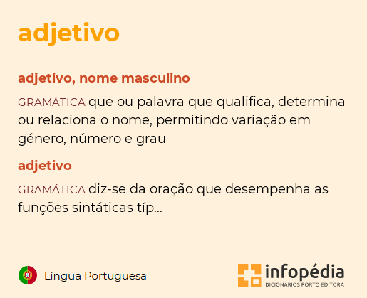 Definicao De Adjetivos Adjetivos Em Inglês (adjectives) Toda