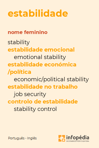 Definicao De Estabilidade Economica